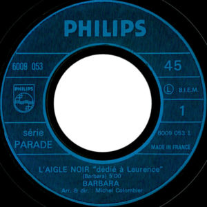BARBARA – L’aigle noir – Histoires des chansons