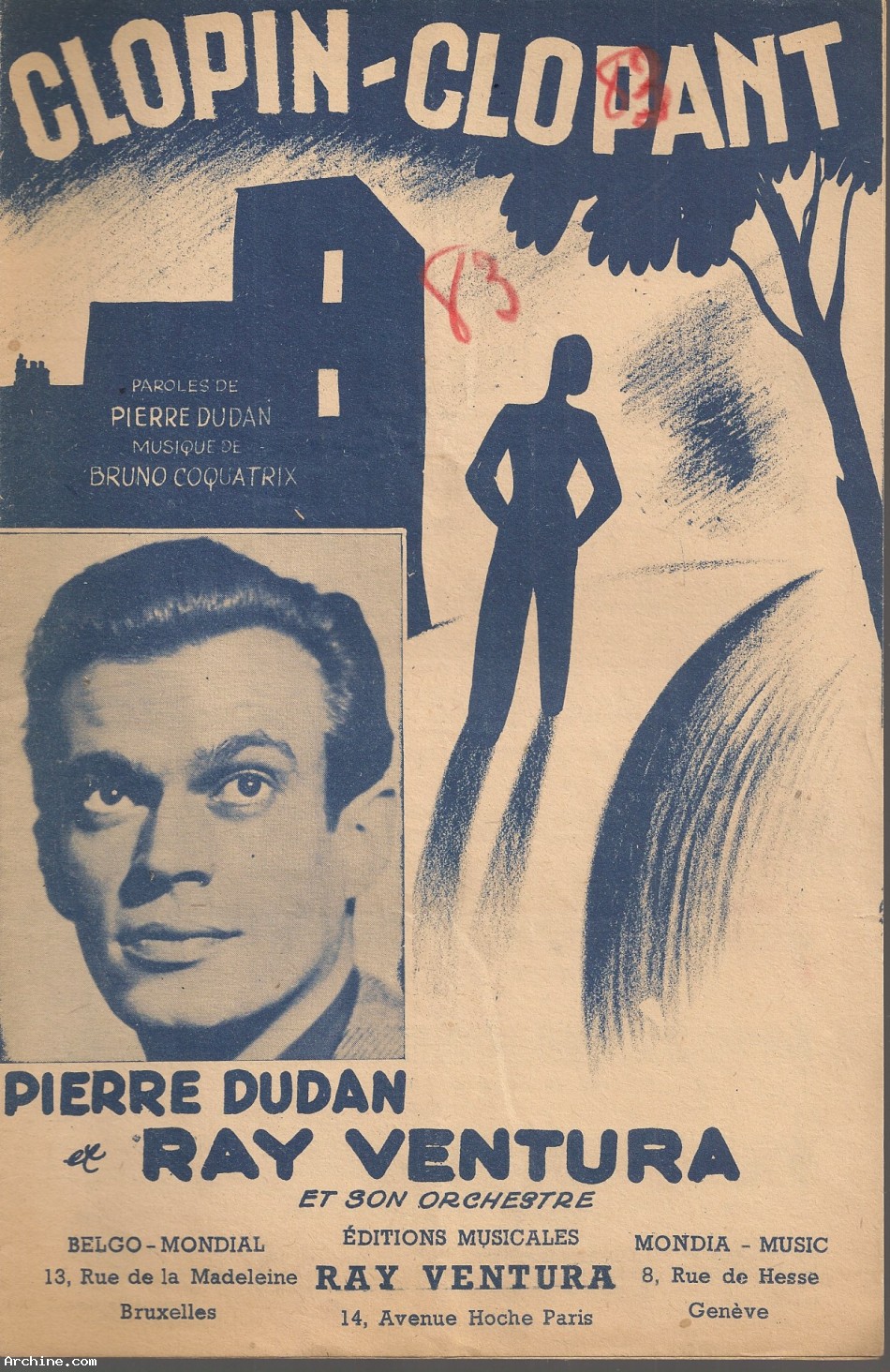 PIERRE DUDAN – Clopin-Clopant – Histoires des chansons