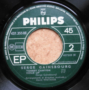 SERGE GAINSBOURG – Comic strip – Histoires des chansons