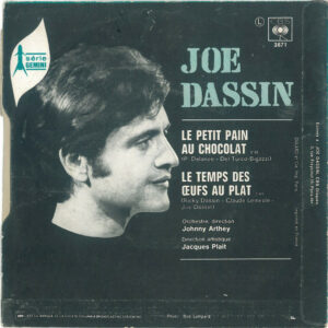 JOE DASSIN – Le petit pain au chocolat – Histoires des chansons